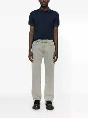 Canali Piqué Polo Shirt