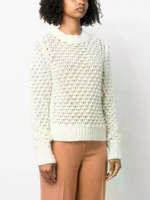 Fabiana Filippi Open Knit Long-sleeve Jumper
