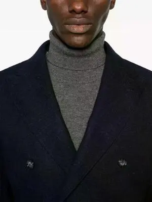 BARBA NAPOLI Mélange-effect Blazer