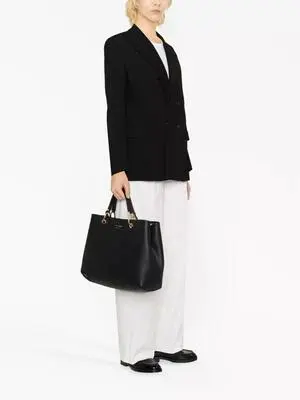 Emporio Armani Debossed-logo Tote Bag
