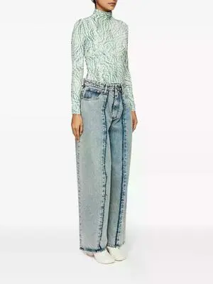 MAISON MARGIELA Panelled Wide-leg Jeans