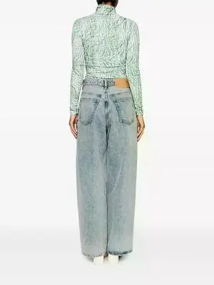 MAISON MARGIELA Panelled Wide-leg Jeans