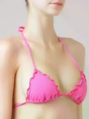 AMIR SLAMA Triangle Bikini Top