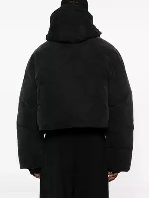 ENTIRE STUDIOS Hooded Puffer Jacket - Black