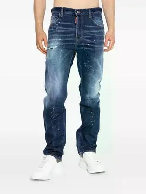 Dsquared2 642 Cotton Jeans - Blue