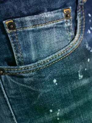 Dsquared2 642 Cotton Jeans - Blue