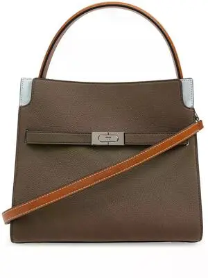 Tory Burch Small Lee Radziwill Satchel - Brown