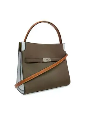 Tory Burch Small Lee Radziwill Satchel - Brown