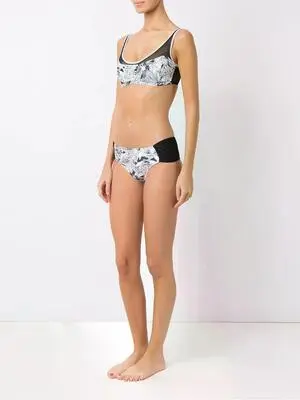 AMIR SLAMA Panelled Bikini Set