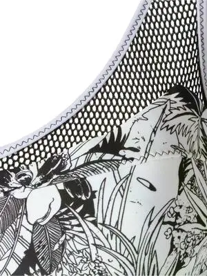 AMIR SLAMA Panelled Bikini Set