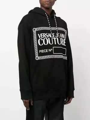 Versace Logo-print Pullover Hoodie