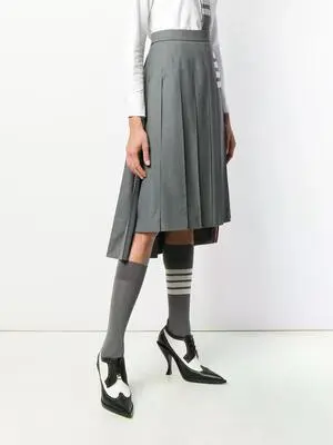 Thom Browne 4-bar Pleated Skirt