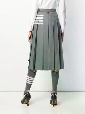 Thom Browne 4-bar Pleated Skirt