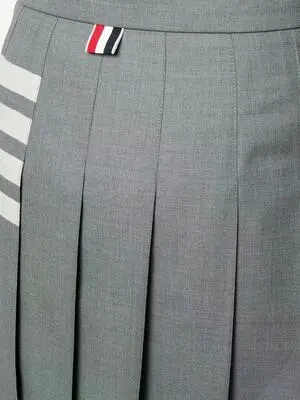Thom Browne 4-bar Pleated Skirt