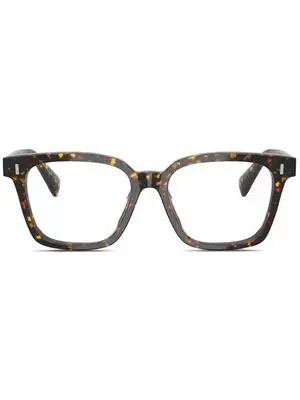 Oliver Spencer Aiona Cat-eye Frame Glasses - Brown