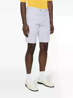 LARDINI Striped Chino Shorts