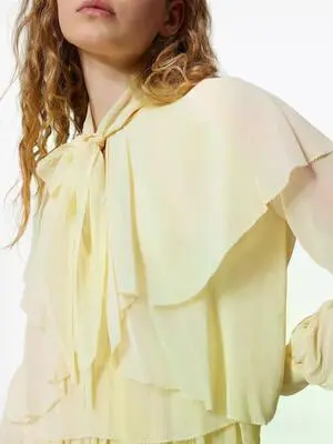 TWINSET Flounce-design Blouse - Neutrals