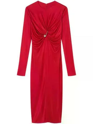 Versace Gathered Cocktail Dresses