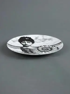 FORNASETTI Plate - Grey
