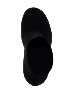 Alexander McQueen 105mm Heeled Slip-on Boots