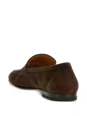 TOD'S Pashmy Suede Loafers - Brown