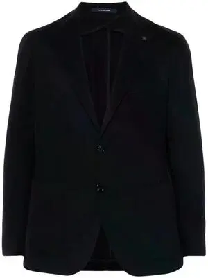 Tagliatore Single-breasted Blazer - Blue