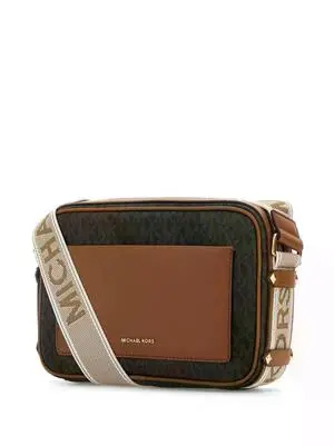 Michael Kors Logo Crossbody Bag - Brown