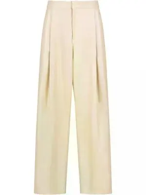 Marni Pleated Wide-leg Trousers