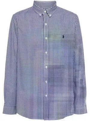Polo Ralph Lauren Gingham Cotton Shirt - Blue