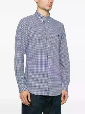 Polo Ralph Lauren Gingham Cotton Shirt - Blue