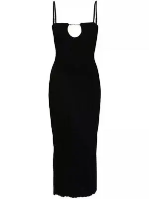 Jacquemus La Robe Sierra Knit Dress - Black