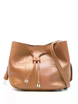 Hogan Mini Hocket Bucket Bag - Brown