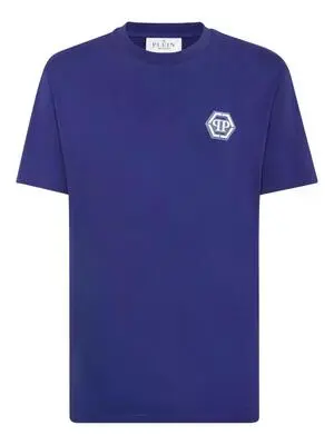 Philipp Plein Cotton T-shirt - Blue