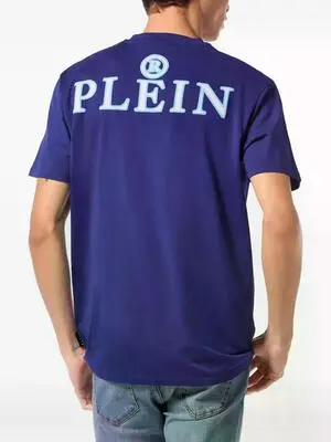 Philipp Plein Cotton T-shirt - Blue