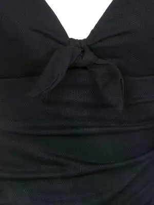 AMIR SLAMA Draped Swimsuit