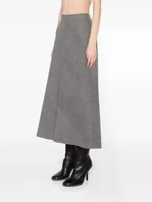 JNBY Asymmetric Flared Skirt