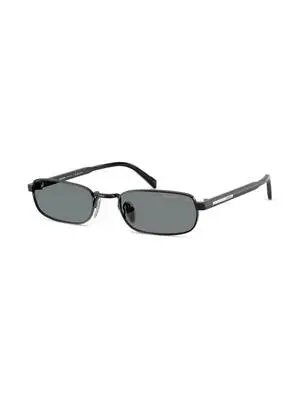 Prada Rectangle Frame Sunglasses - Black