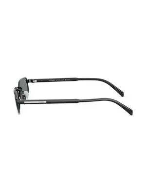 Prada Rectangle Frame Sunglasses - Black