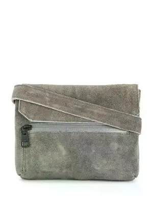 AS2OV Flap Shoulder Bag - Grey