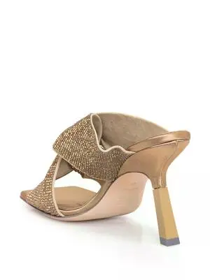 SEBASTIAN MILANO Paris Crystal Embellished Sandals