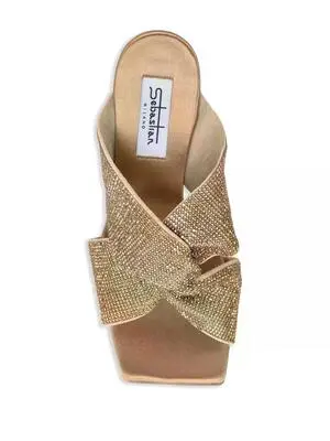 SEBASTIAN MILANO Paris Crystal Embellished Sandals