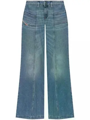 DIESEL® D-akii 0clba Flared Jeans - Blue
