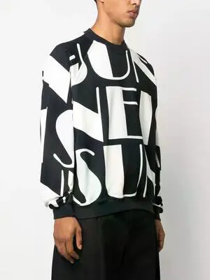 Sunnei Logo-print Long-sleeve Sweatshirt