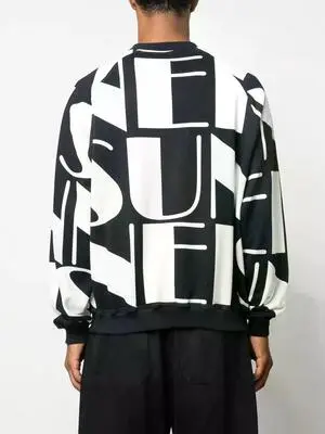 Sunnei Logo-print Long-sleeve Sweatshirt