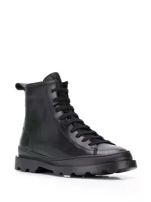 Camper Brutus Leather Boots - Black