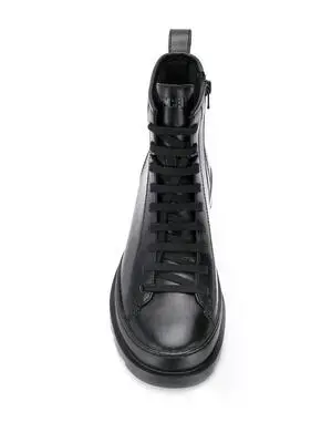 Camper Brutus Leather Boots - Black