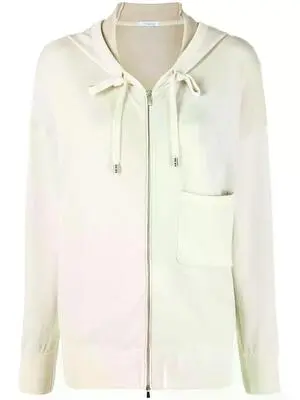Malo Zip-up Cotton Sweatshirt