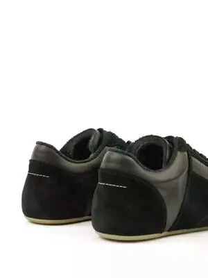 MAISON MARGIELA Leather Sneakers - Black