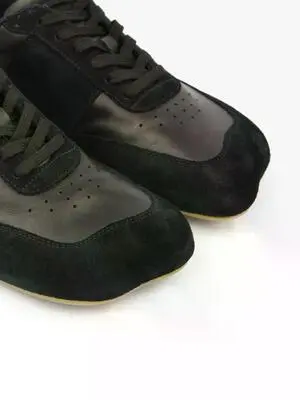 MAISON MARGIELA Leather Sneakers - Black