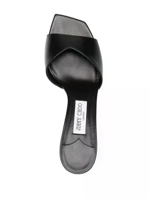 JIMMY CHOO Skye 70 Leather Mules